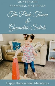 How To Use The Montessori Geometric Solids • Happy Homeschool Adventures