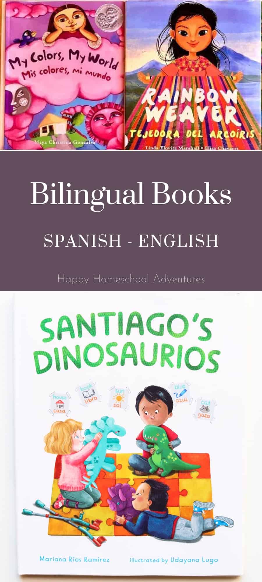 Bilingual Books in Spanish and English • Happy Homeschool Adventures