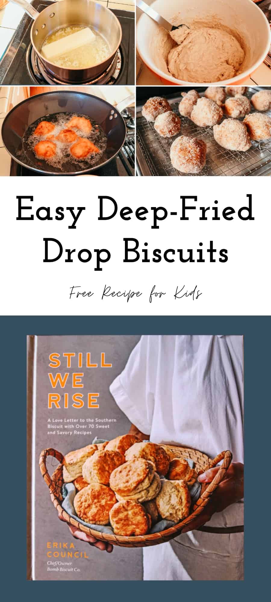 Easy Deep-Fried Drop Biscuits from Still We Rise • Happy Homeschool ...