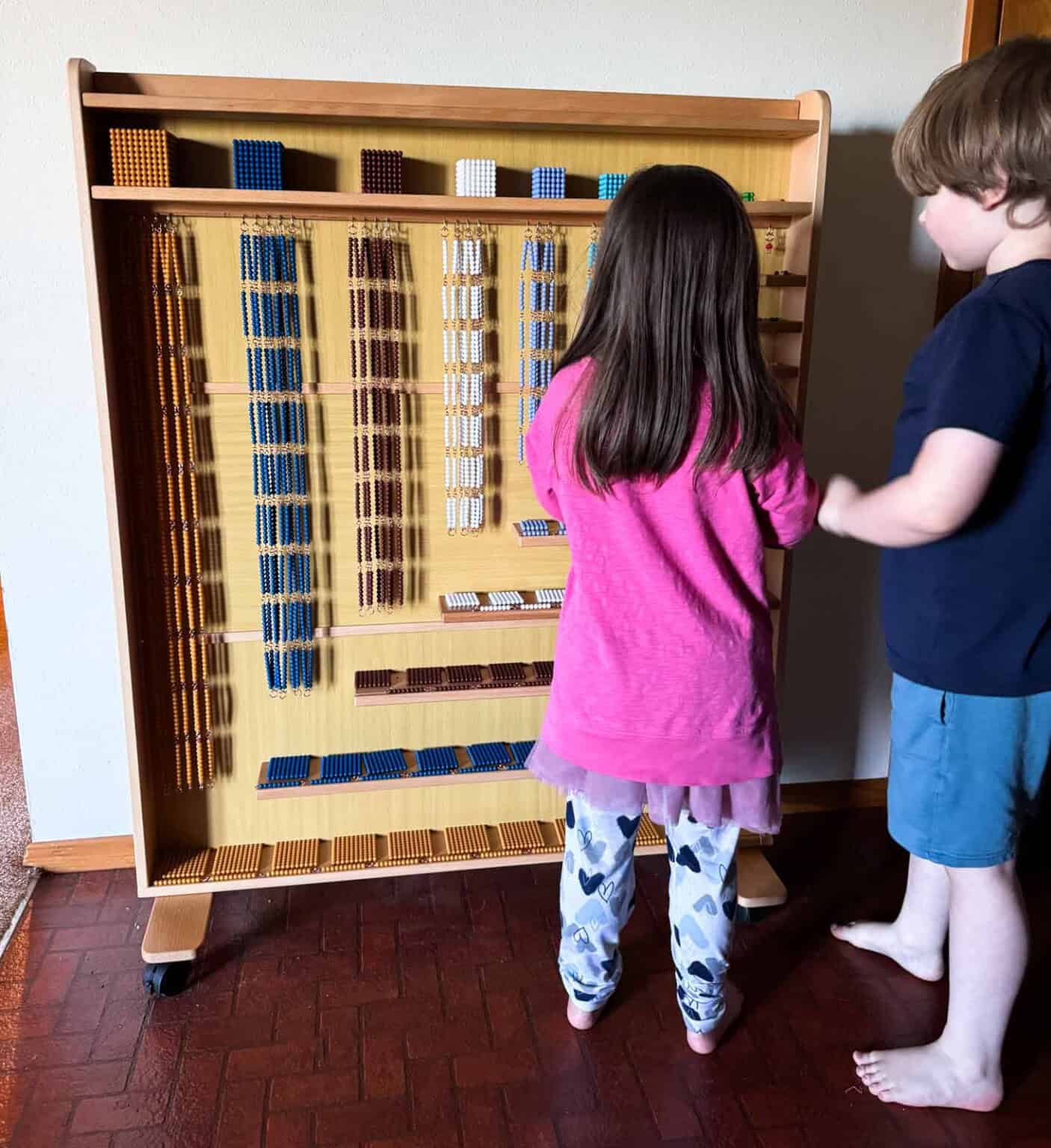 Montessori Math: Concrete to Abstract • Happy Homeschool Adventures